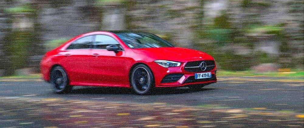 Volume coffre Mercedes-Benz CLA-Classe, capacité mini et maxi
